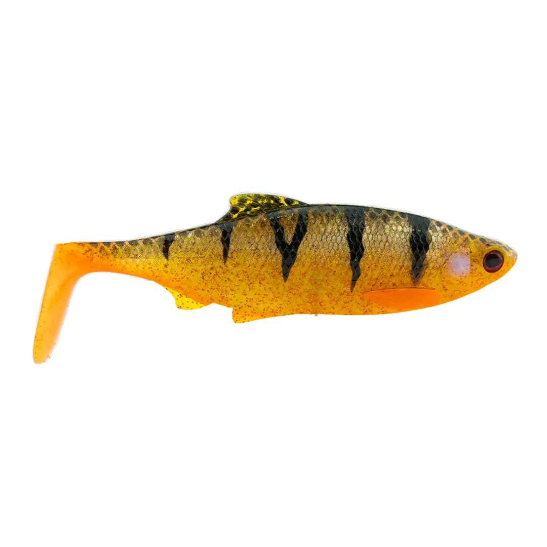 Westin Ricky The Roach Shadtail AJ Sonderfarbe 14cm Red Perch │ Gummifische