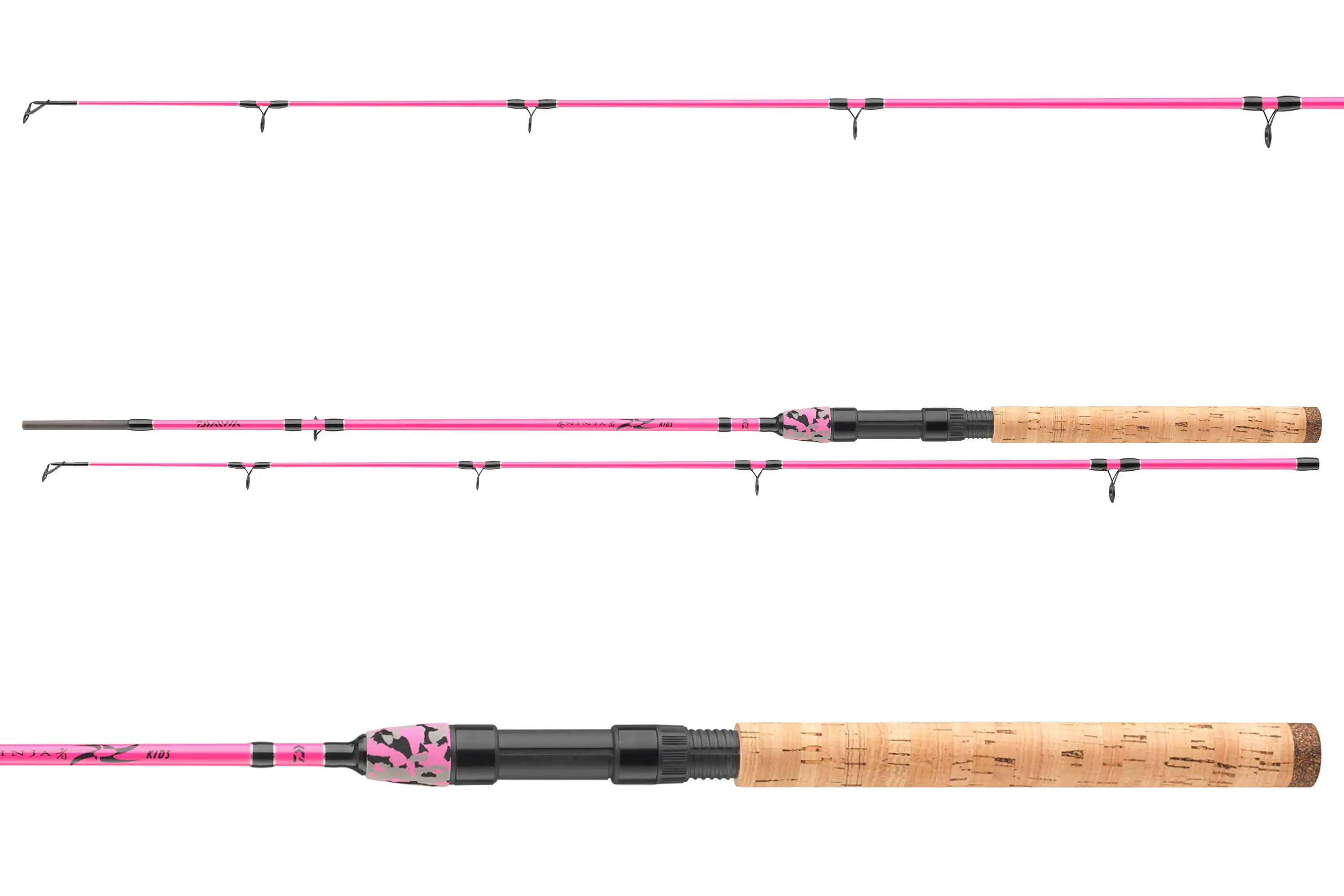 Daiwa Ninja X Kids Pink 1,60m 10-30g │ Ruten
